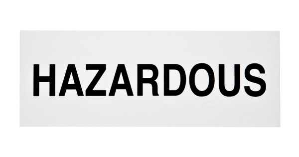 Triplex Panels - Hazardous